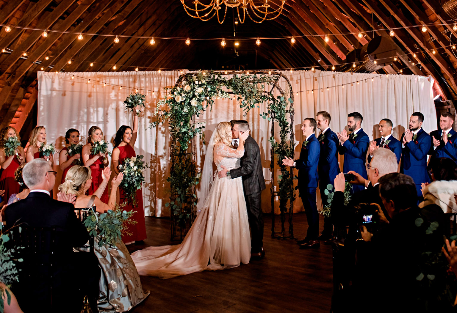 Fall Wedding at The Barn at Perona Farms | Bridget & Steve ...