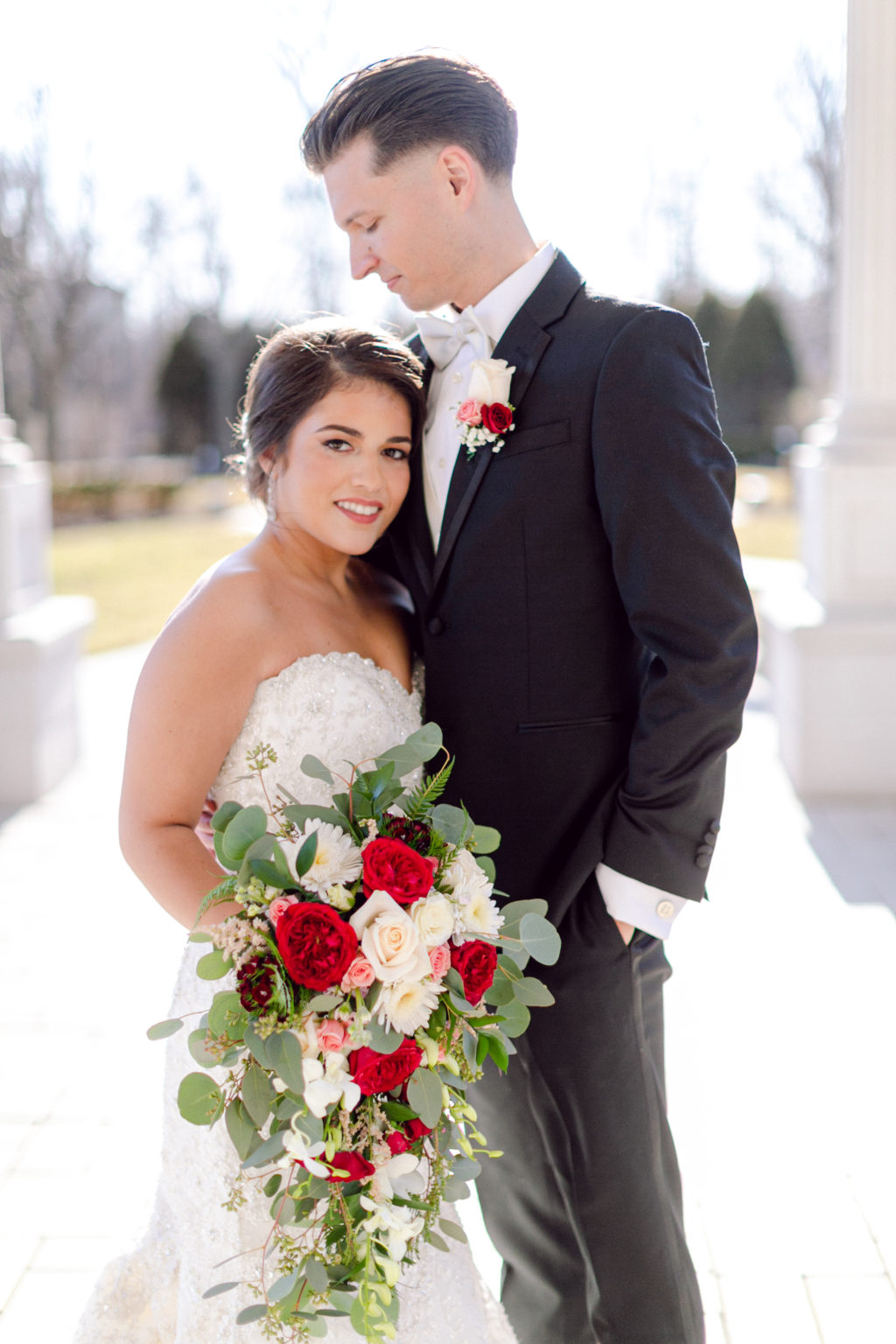 Winter Wedding at The Palace | Daniela & Danny - thistlebeetheflorist.com