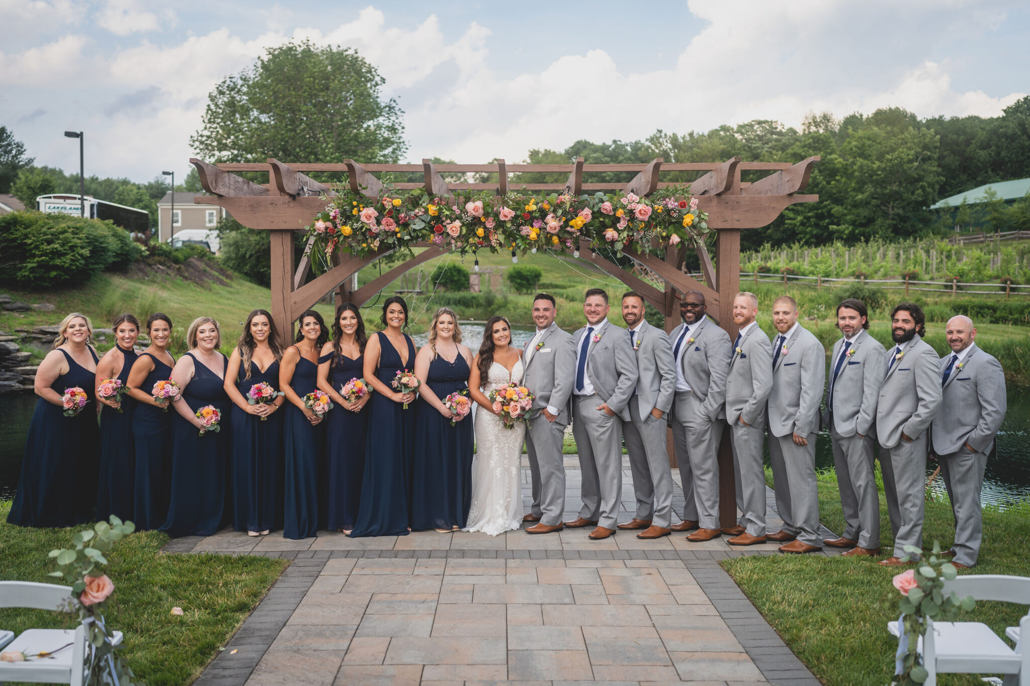 Summer Wedding at Bear Brook Valley | Jennifer & Brent ...