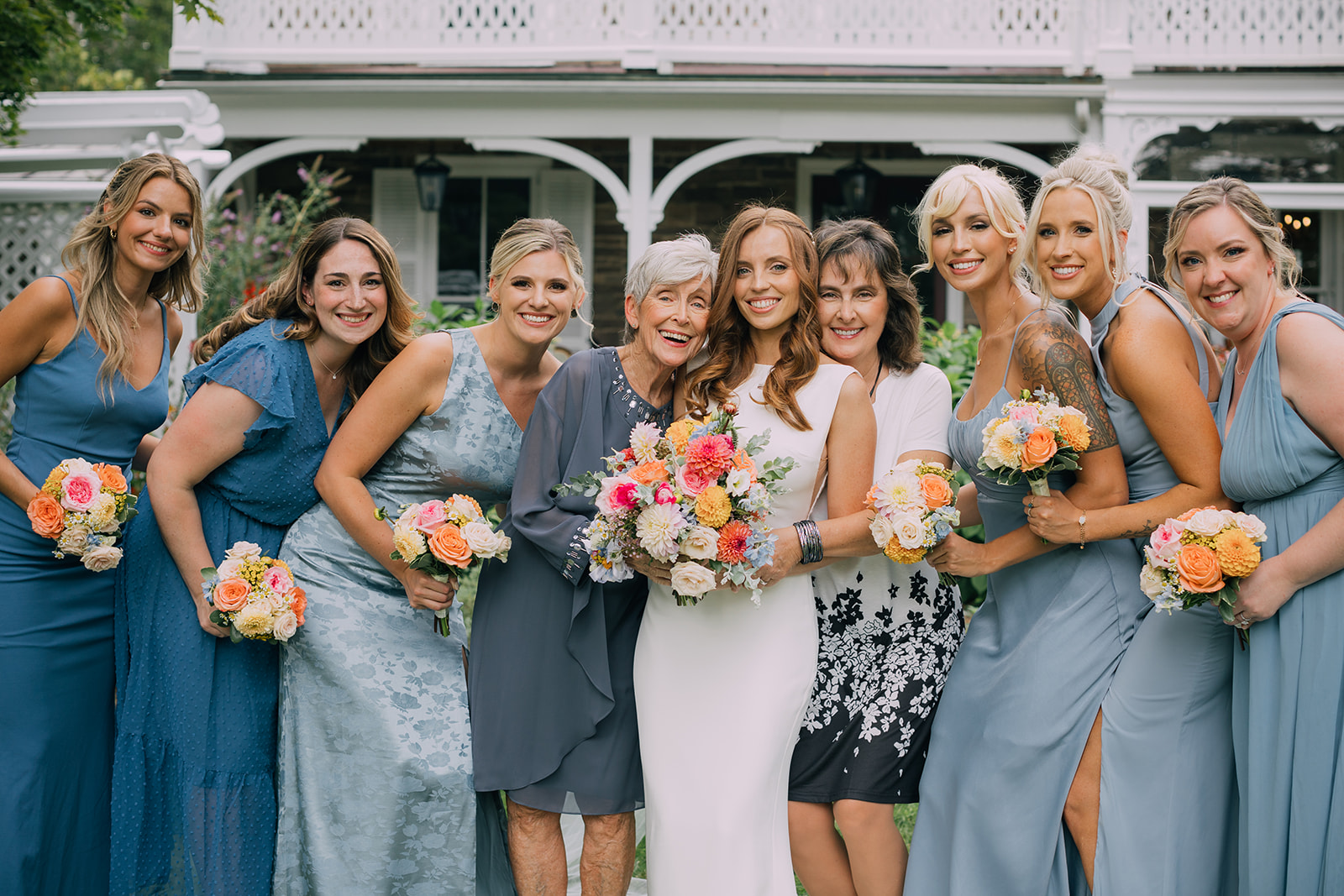 Summer Wedding at The Woolverton Inn | Alina & Don ...