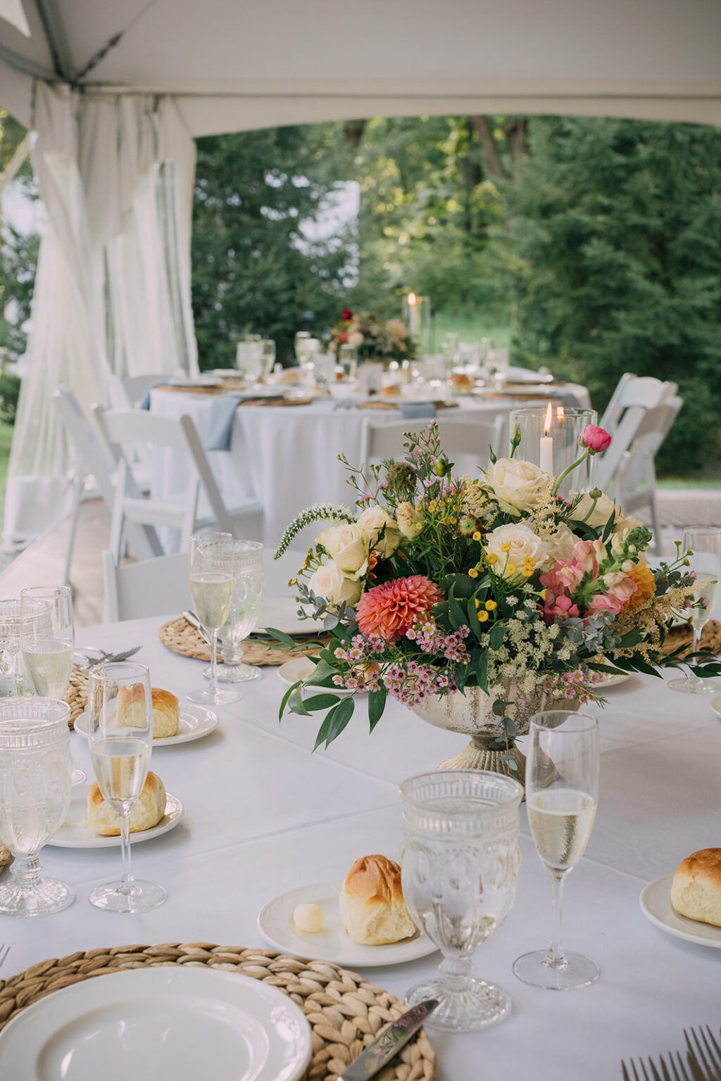 Summer Wedding at The Woolverton Inn | Alina & Don ...