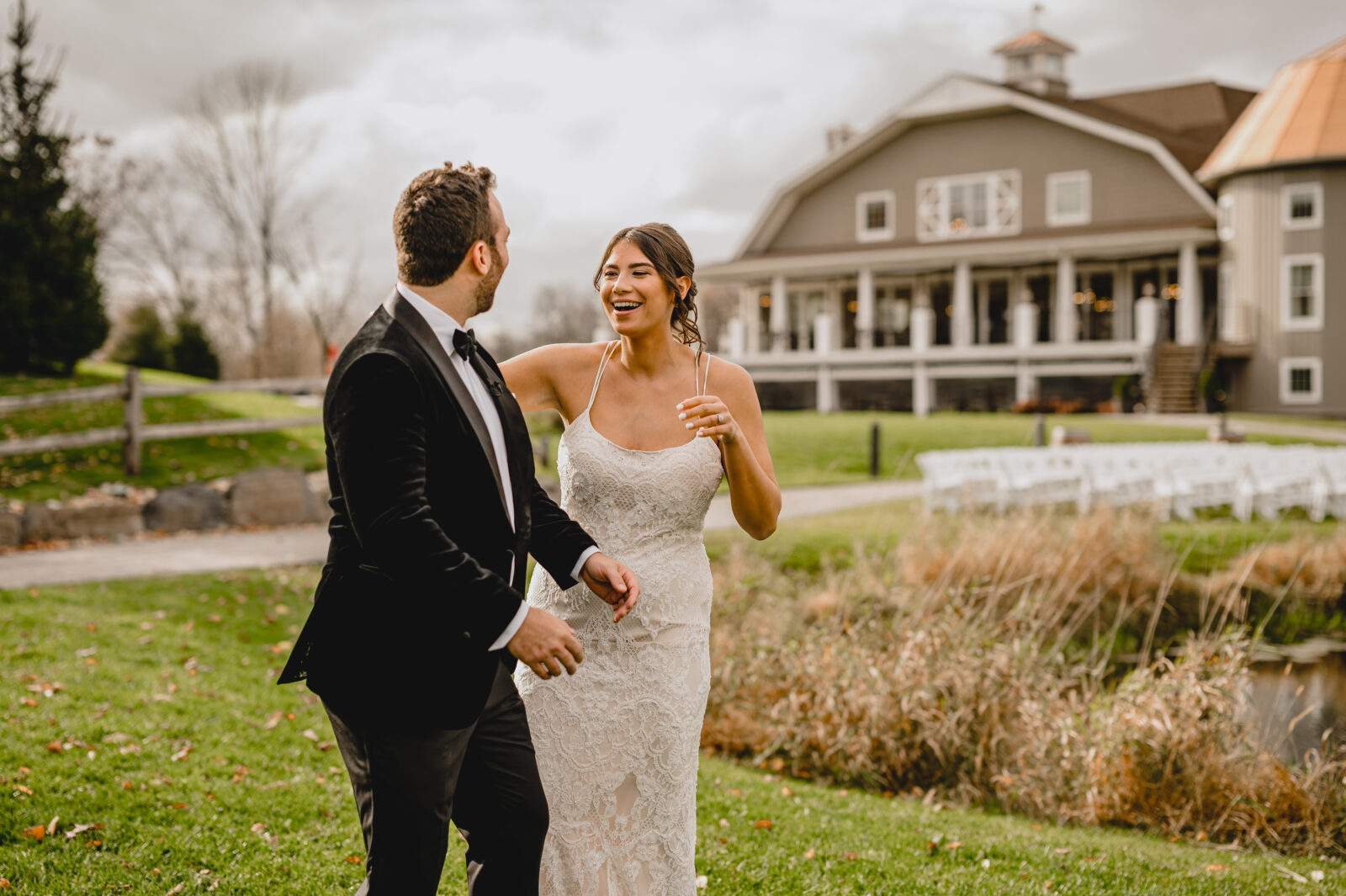Fall Wedding at Bear Brook Valley | Molly & Ryan - thistlebeetheflorist.com