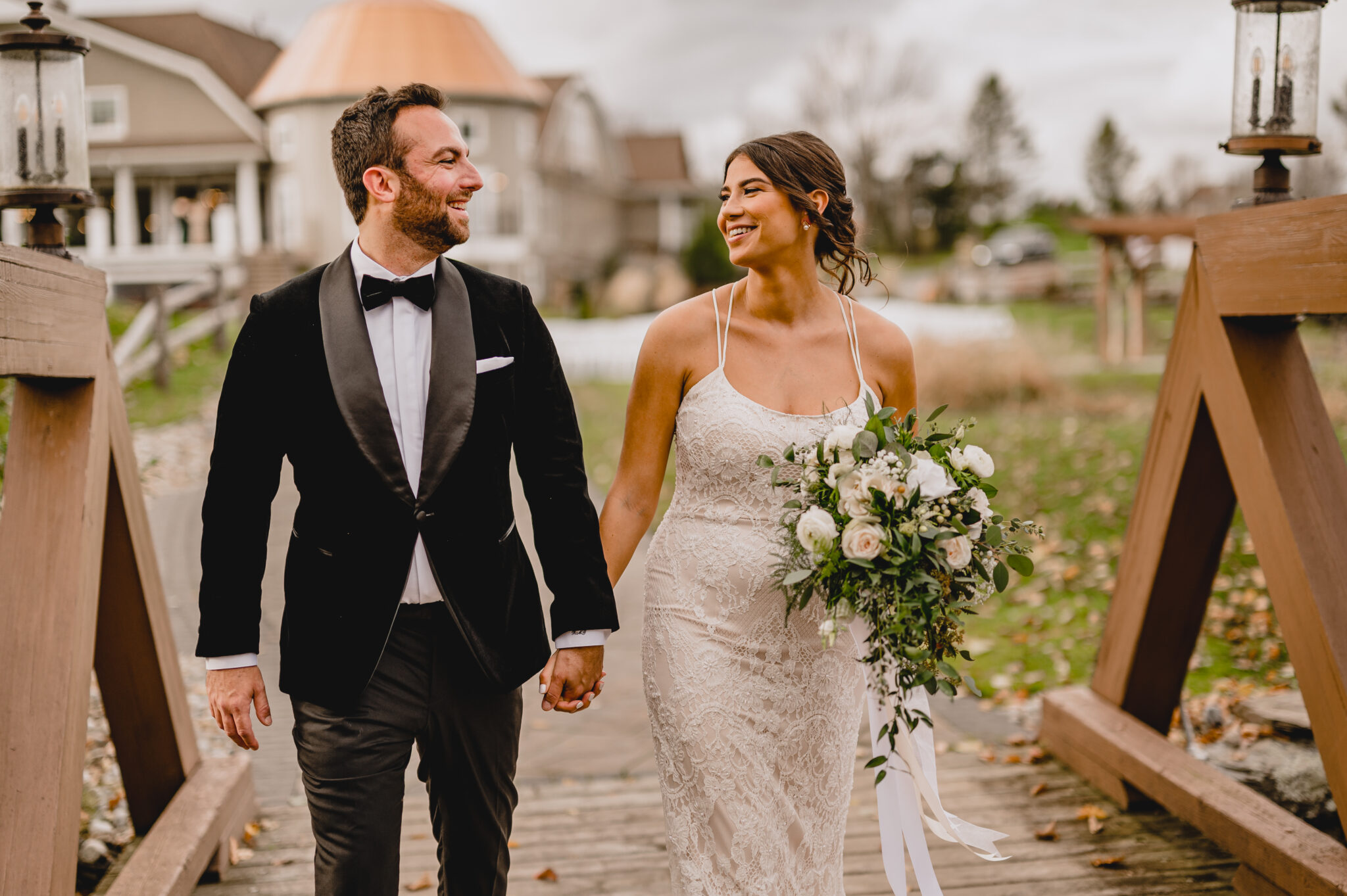 Fall Wedding at Bear Brook Valley | Molly & Ryan - thistlebeetheflorist.com