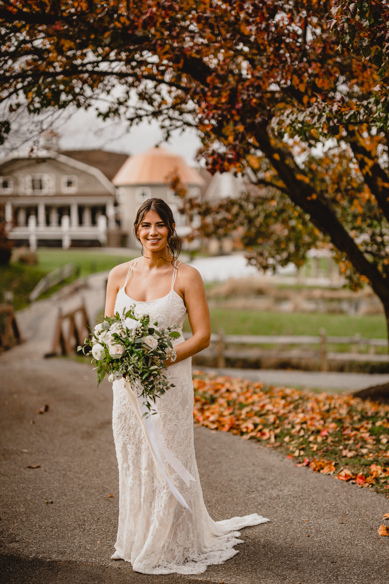 Fall Wedding at Bear Brook Valley | Molly & Ryan - thistlebeetheflorist.com