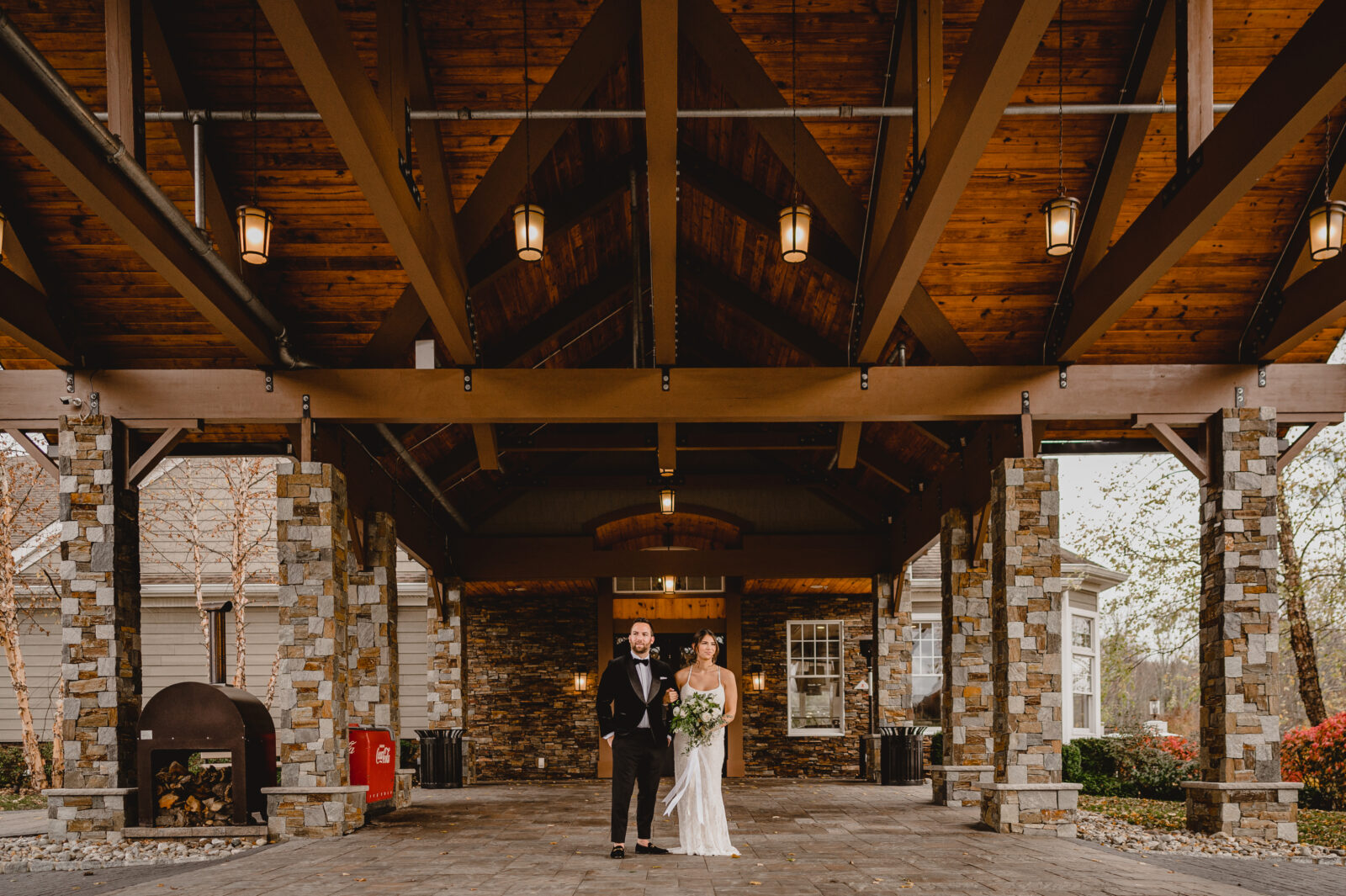 Fall Wedding at Bear Brook Valley | Molly & Ryan - thistlebeetheflorist.com