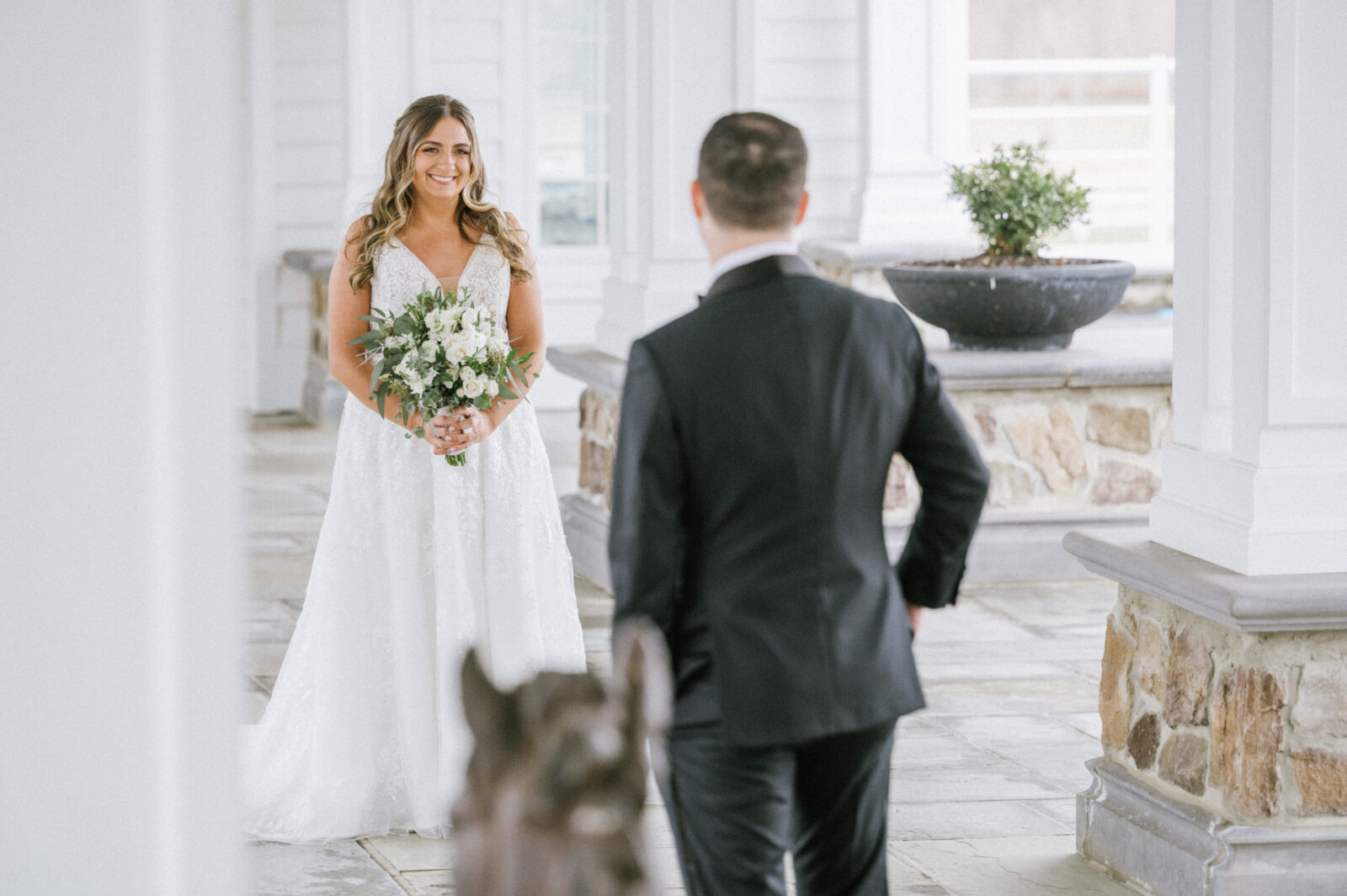 Winter Wedding at The Ryland Inn | Ilana & Josh - thistlebeetheflorist.com