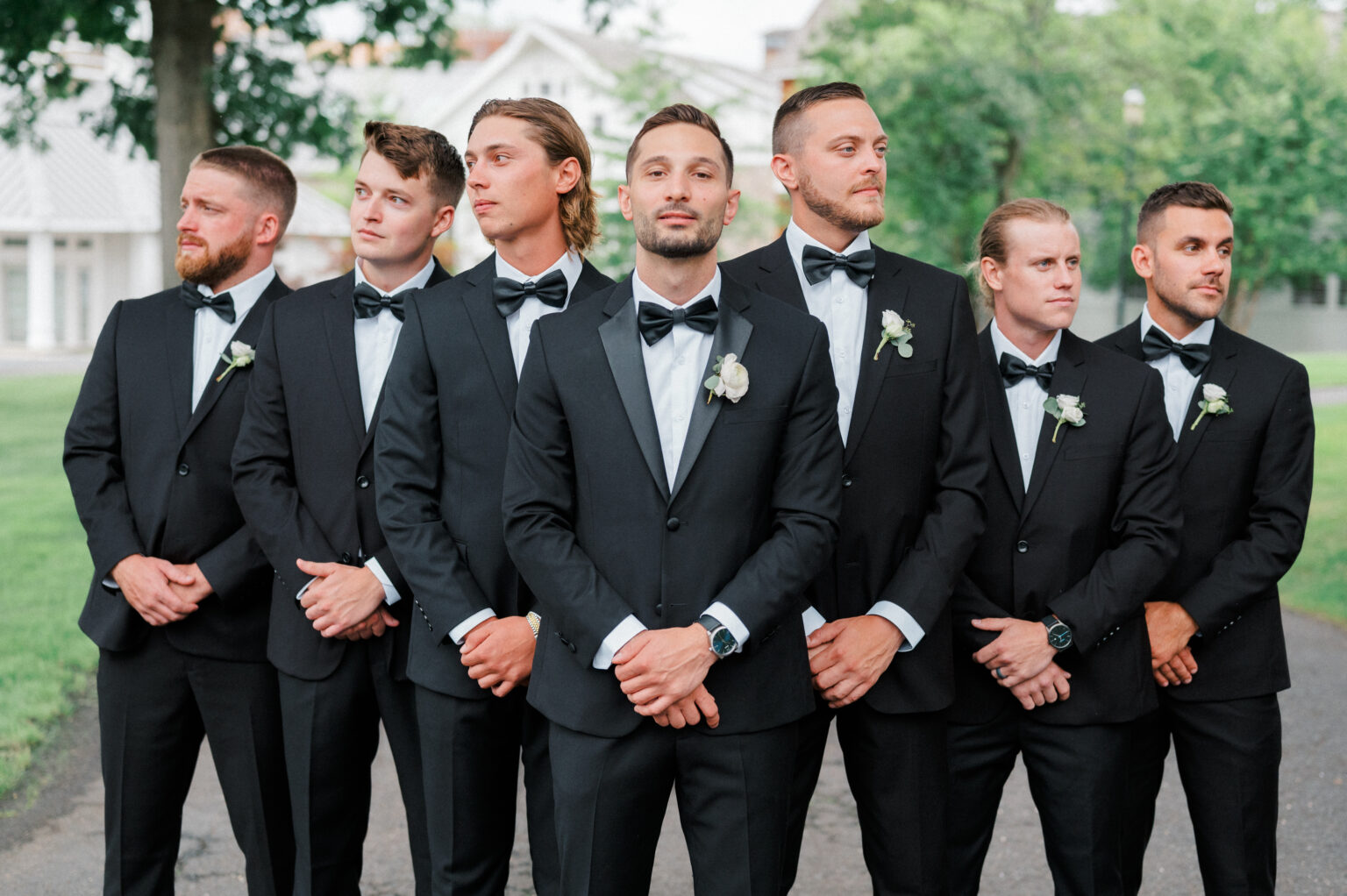 Summer Wedding at The Ryland Inn | Ashley & Sal - thistlebeetheflorist.com