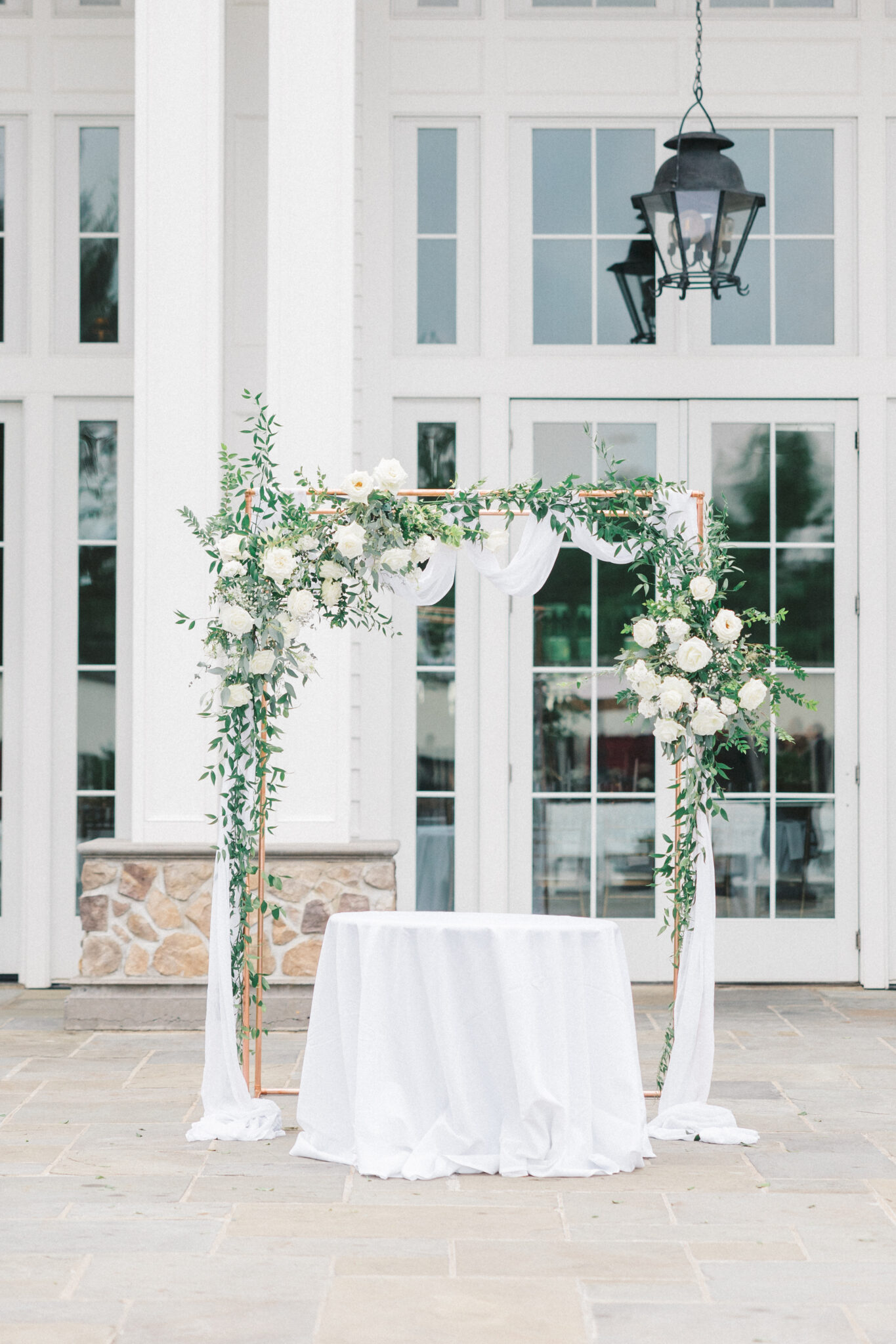 Summer Wedding at The Ryland Inn | Ashley & Sal - thistlebeetheflorist.com